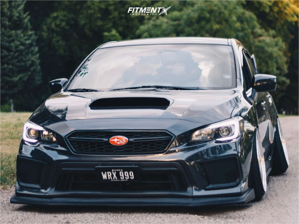 2018 Subaru WRX Premium with 18x10.5 Work Vs Xx and Achilles 225x40 on ...