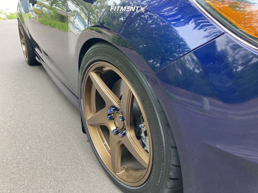 2017 Ford Focus ST with 18x8.5 Anovia Kinetic and Nitto 245x40 on Coilovers | 1773268 | Fitment ...