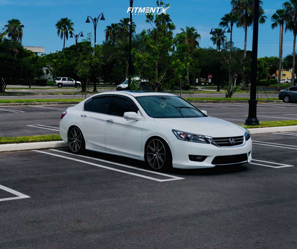 2014 Honda Accord EX-L with 19x8.5 Vossen Hf3 and Federal 225x35 on ...