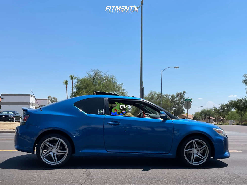 2016 Scion TC Base with 18x8.5 Anovia Carrier and Lexani 235x40 on ...