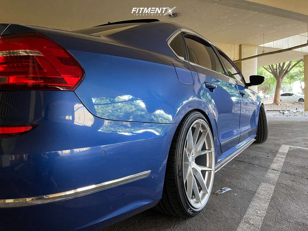 2016 Volkswagen Passat SEL Premium with 19x9.5 Aodhan Aff7 and Pantera ...
