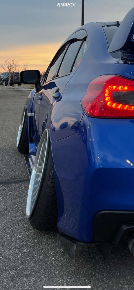 2018 Subaru WRX STI Base with 18x10.5 Heritage ASAN and Federal 225x35 ...