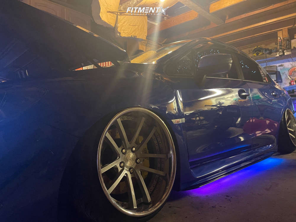 2018 Subaru WRX STI Base with 18x10.5 Heritage ASAN and Federal 225x35 ...