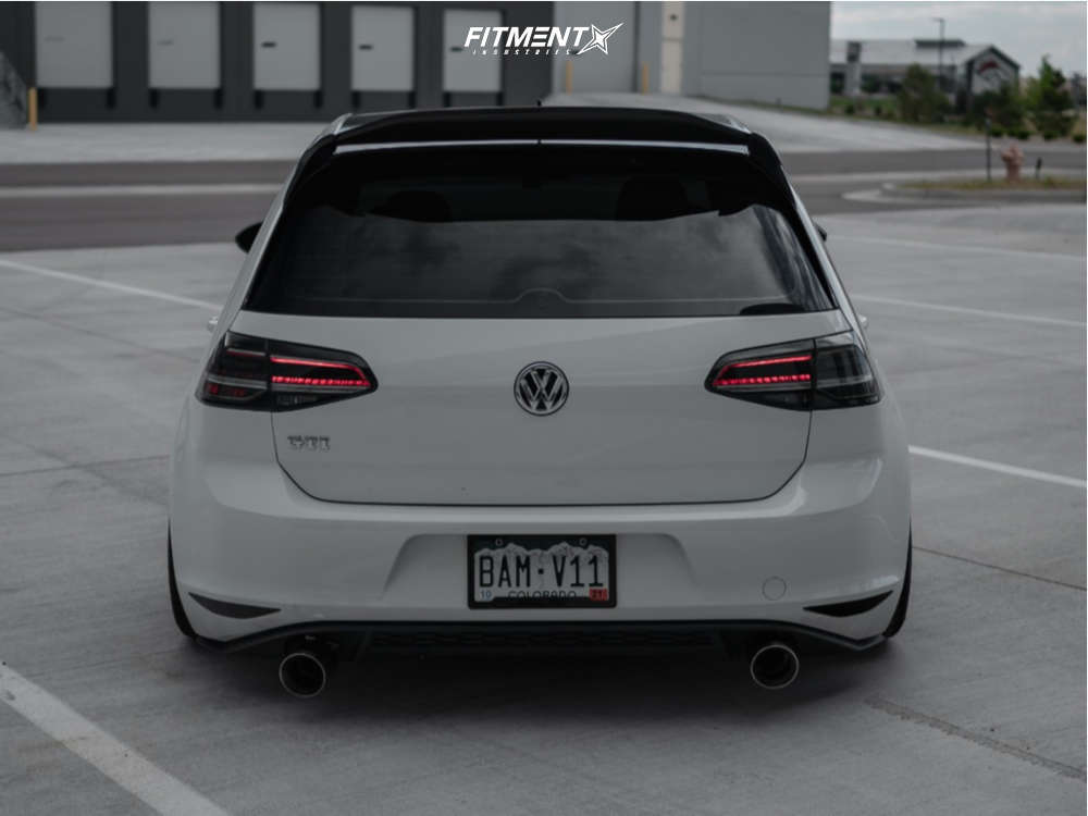 2016 Volkswagen GTI SE with 18x8.5 Konig Hypergram and Nitto 225x40 on ...