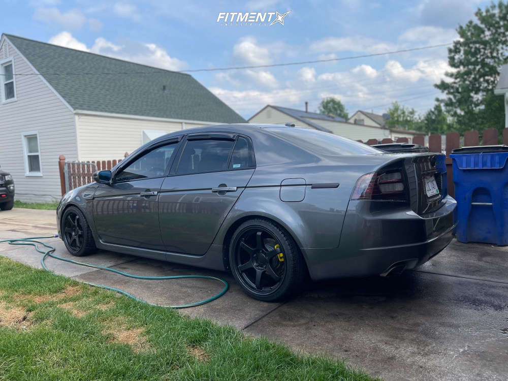 2008 Acura TL Base with 18x9 TR Motorsport C2 and Achilles 225x35 on ...