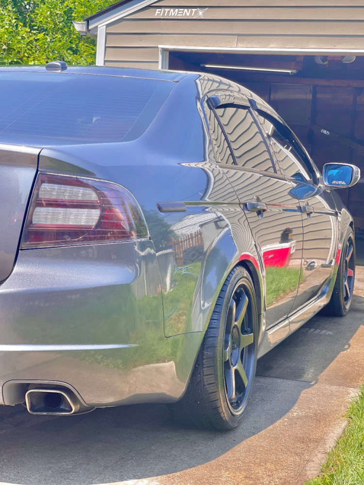 2008 Acura TL Base with 18x9 TR Motorsport C2 and Achilles 225x35 on ...