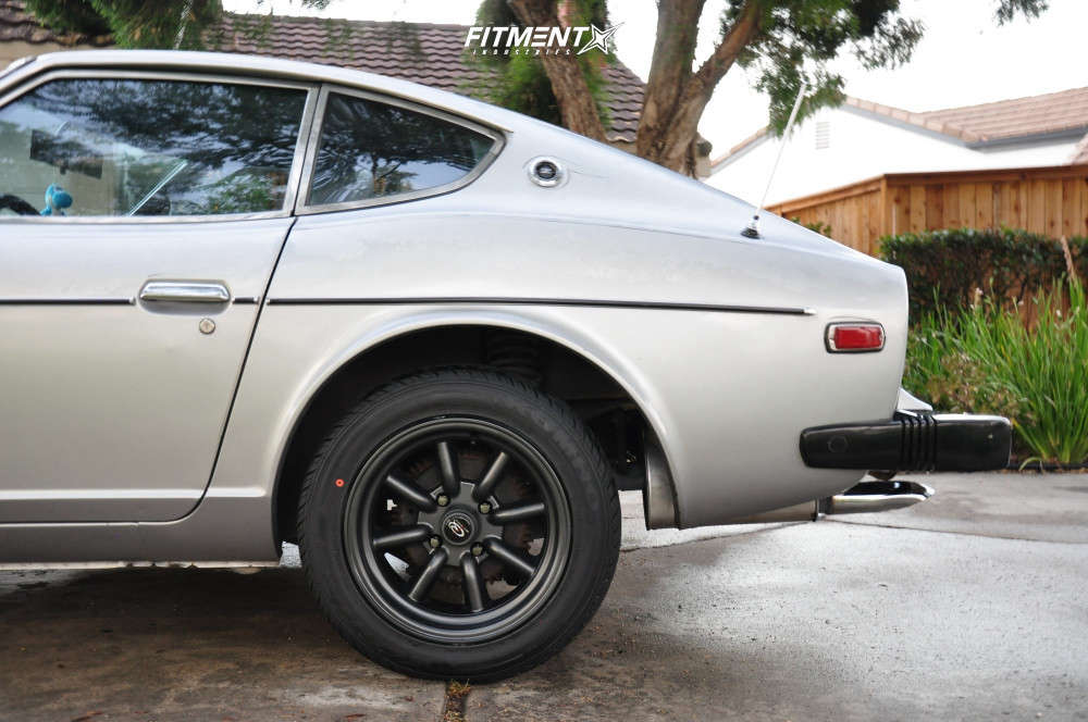 1978 Datsun 280Z Base with 15x8 Rota Rkr and Kumho 225x50 on Stock ...