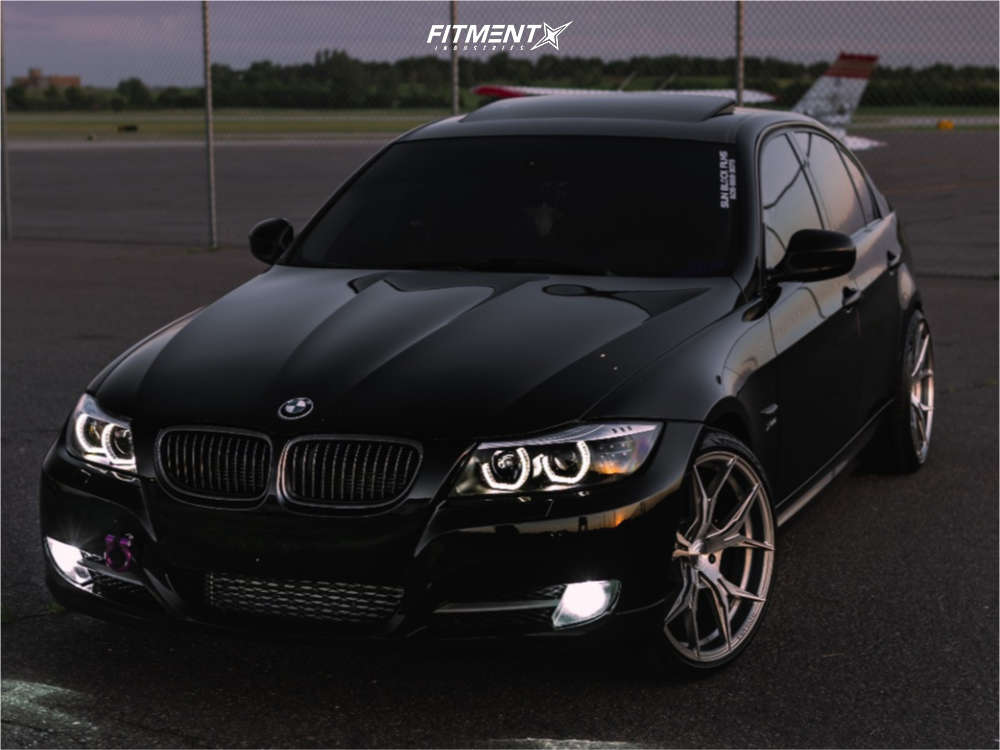 2011 BMW 335i XDrive Base with 19x9.5 Rohana Rfx5 and Lionhart 265x30 ...