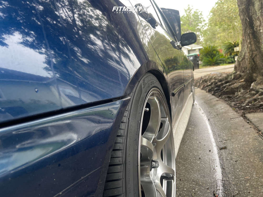 2004 Lexus IS300 Base with 18x8.5 AVID1 AV26 and Hankook 255x45 on Coilovers | 1777030 | Fitment ...