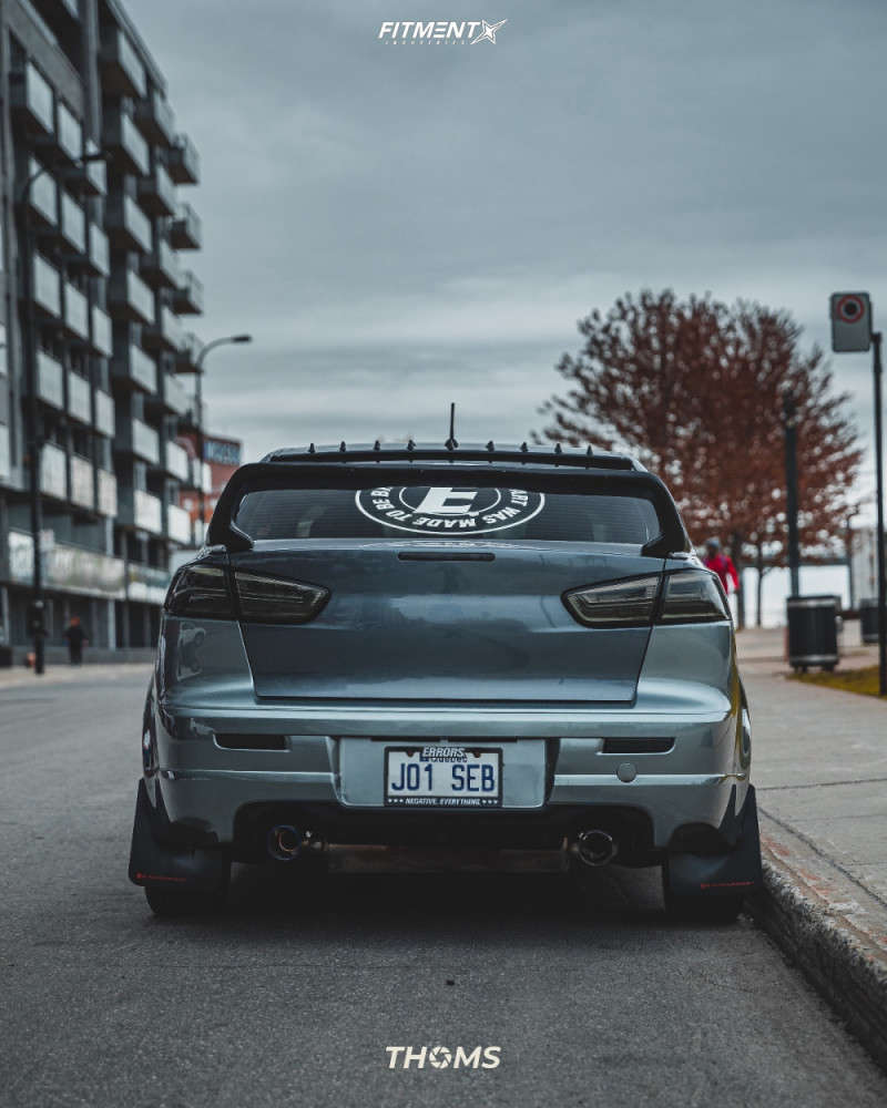 2011 Mitsubishi Lancer ES with 18x8.5 ESR Cs8 and Toyo Tires 215x40 on ...