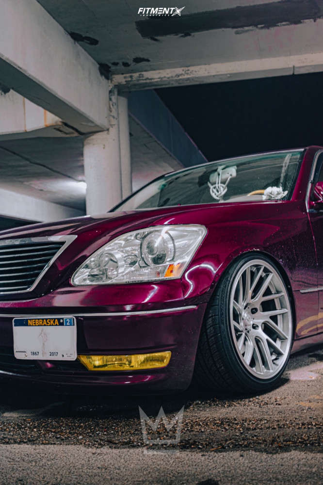 2006 Lexus LS430 Base with 18x9.5 Anovia Elder and Vercelli 225x40 on ...