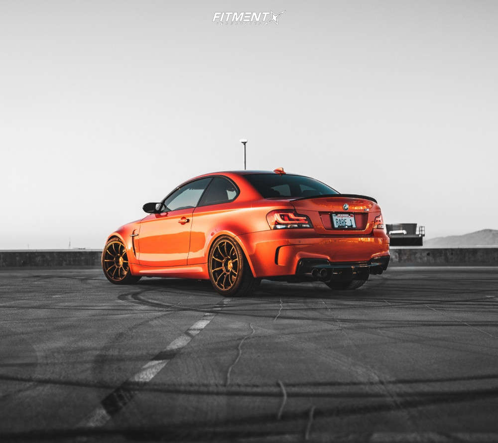 2011 BMW 1 Series M Base with 19x9.5 Volk Ze40 and Bridgestone 245x35 ...