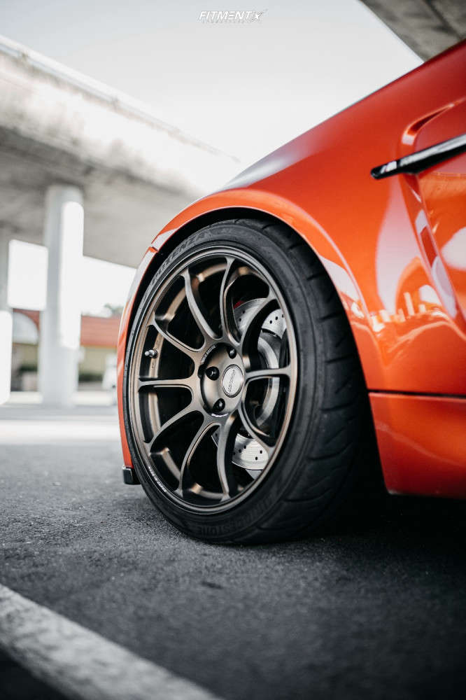 2011 BMW 1 Series M Base with 19x9.5 Volk Ze40 and Bridgestone 245x35 ...