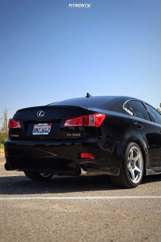 2011 Lexus IS350 Base with 18x8.5 Enkei Ts-5 and Yokohama 235x40 on ...
