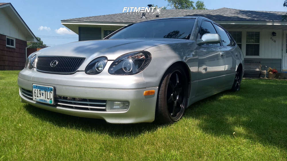 1998 Lexus GS400 Base with 18x8 Konig Backbone and Goodyear 235x45 on ...