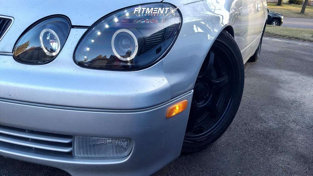 1998 Lexus GS400 Base with 18x8 Konig Backbone and Goodyear 235x45 on ...