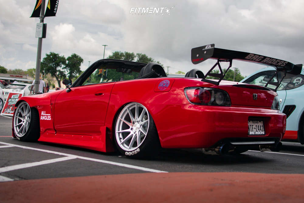 2000 Honda S2000 Base with 18x8.5 Aodhan Ah09 and Bridgestone 225x40 on ...