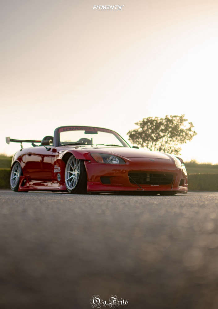 2000 Honda S2000 Base with 18x8.5 Aodhan Ah09 and Bridgestone 225x40 on ...