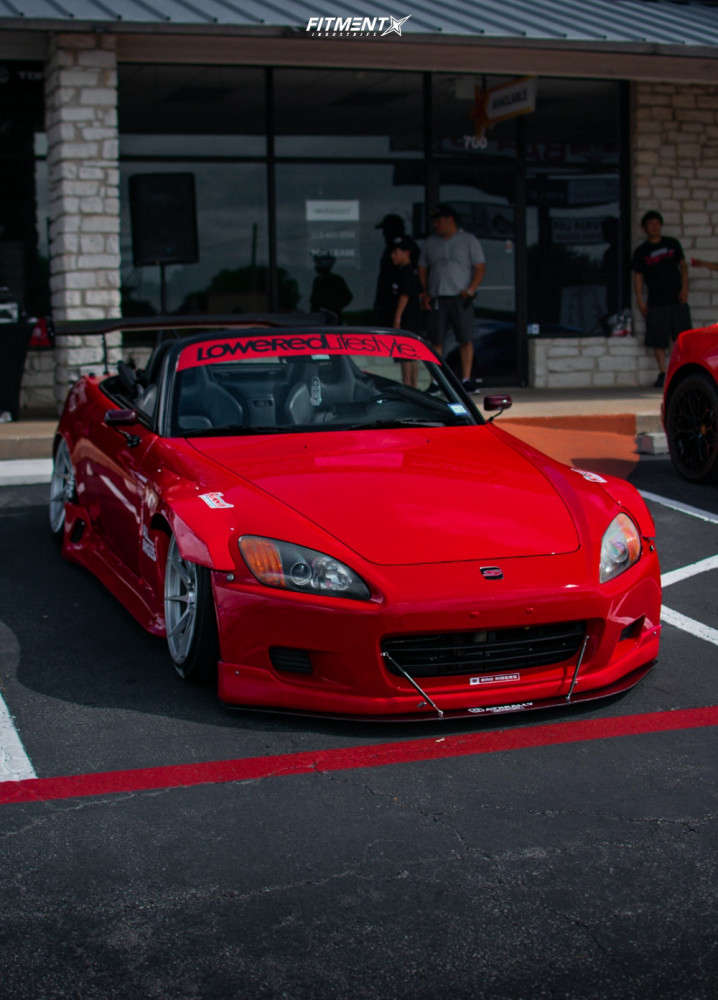 2000 Honda S2000 Base with 18x8.5 Aodhan Ah09 and Bridgestone 225x40 on ...