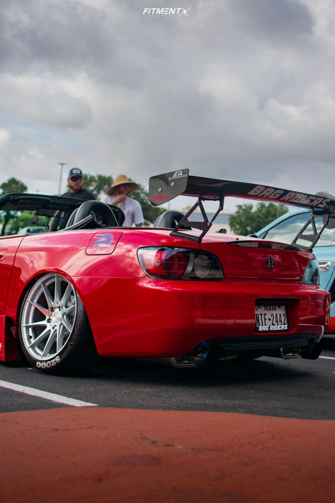 2000 Honda S2000 Base with 18x8.5 Aodhan Ah09 and Bridgestone 225x40 on ...