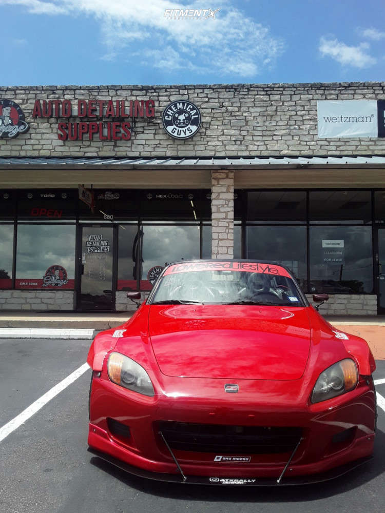 2000 Honda S2000 Base with 18x8.5 Aodhan Ah09 and Bridgestone 225x40 on ...