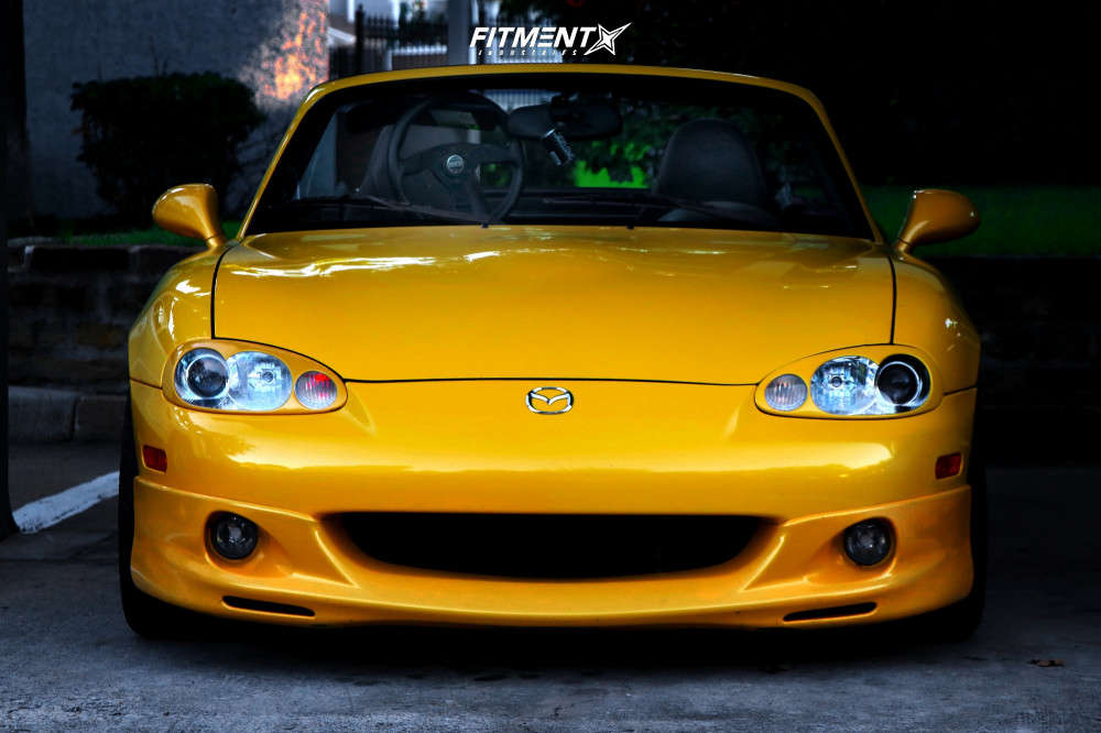 2002 Mazda Miata SE with 15x7 SSR Professor Sp1 and Federal 205x50 on ...