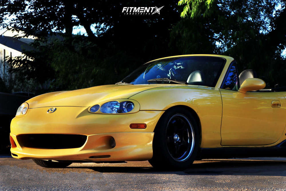 2002 Mazda Miata SE with 15x7 SSR Professor Sp1 and Federal 205x50 on ...