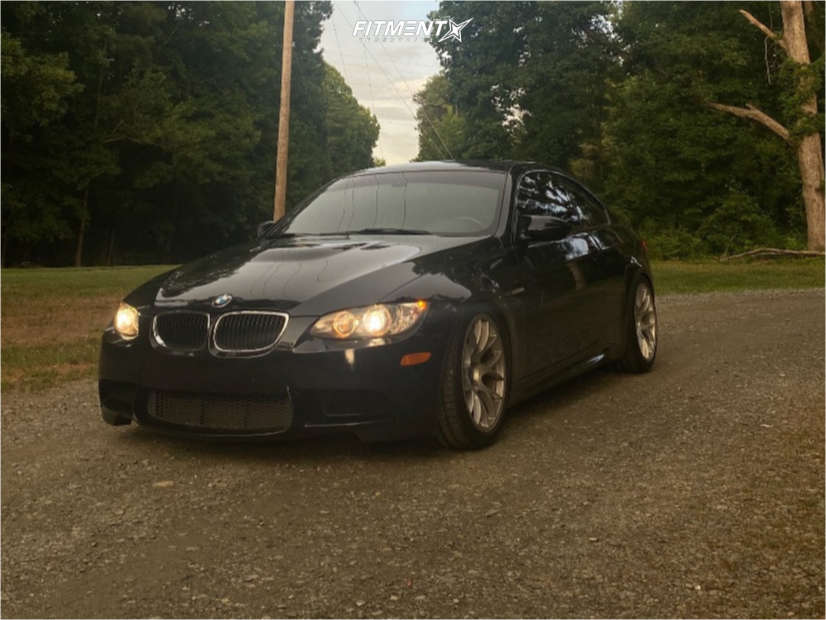 2011 BMW M3 2dr Convertible (4.0L 8cyl 6M) with 18x10 Apex Ec-7 and ...