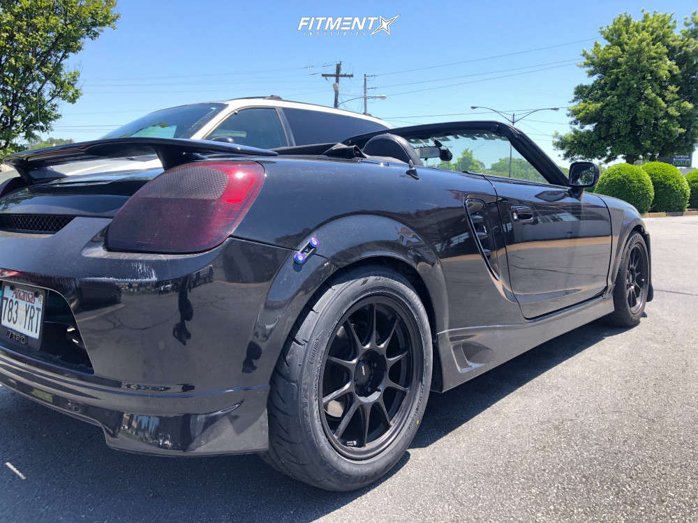 2001 Toyota MR2 Spyder Base with 15x7.5 Konig Dekagram and Bridgestone ...
