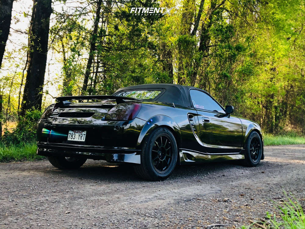 2001 Toyota MR2 Spyder Base with 15x7.5 Konig Dekagram and Bridgestone ...