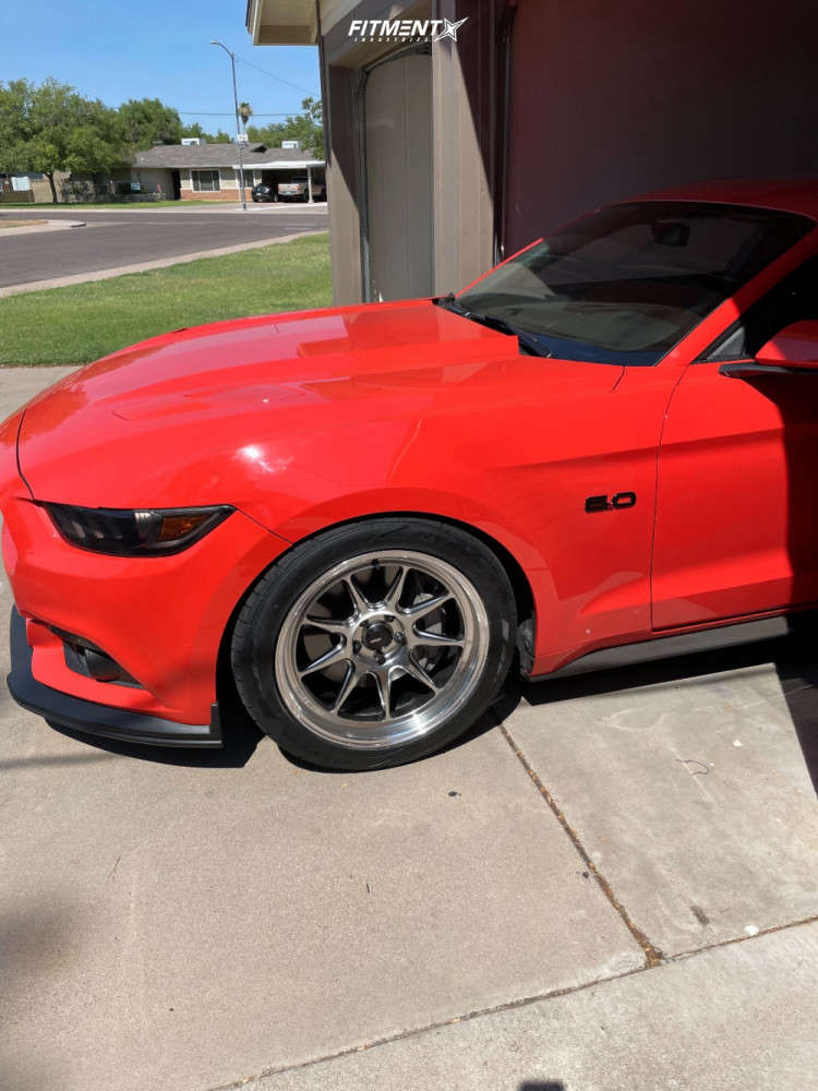 2016 Ford Mustang GT with 19x10 Konig Countergram and Nitto 275x45 on ...