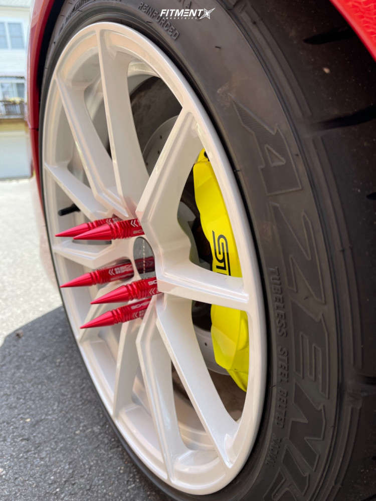 2020 Subaru WRX STI Base with 18x9.5 Rosenstein Delta and Falken 245x40 ...