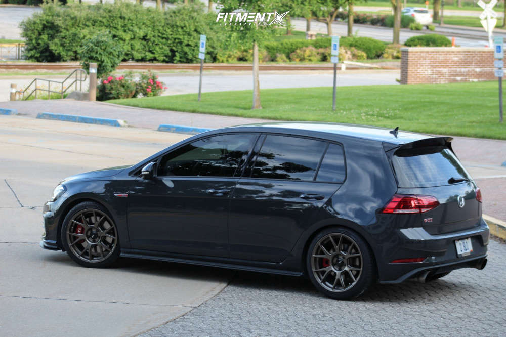2019 Volkswagen GTI Rabbit Edition with 18x8.5 Konig Ampliform and Toyo ...