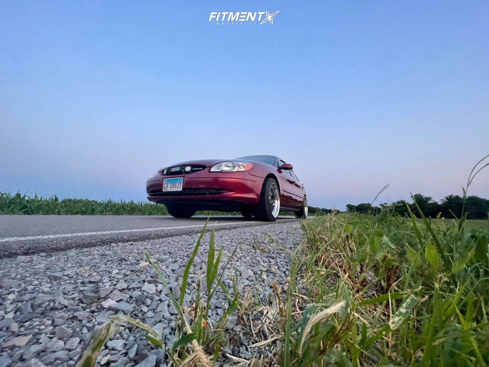 2003 Ford Taurus SE with 18x9.5 ARC Ar9 and Landspider 245x40 on Stock ...