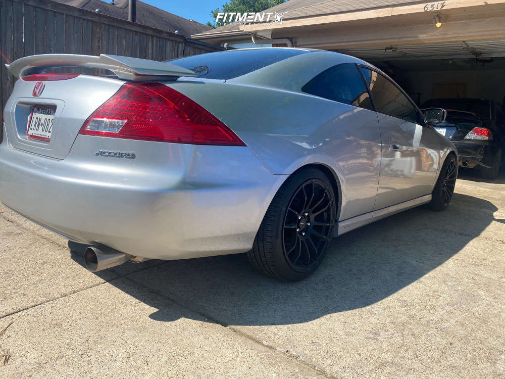 2006 Honda Accord LX with 18x8.5 AVID1 AV20 and Pirelli 225x45 on Coilovers | 1782286 | Fitment ...
