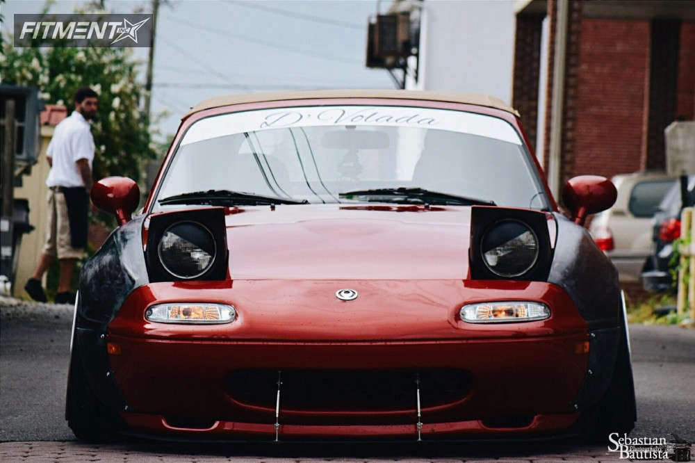 1997 Mazda MX-5 Miata Base with 15x9 OZ Racing Turbo and Toyo Tires ...