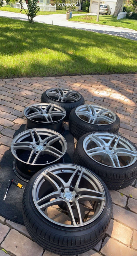 2005 Lexus IS300 Base with 17x9 Advan AVS Model V and Accelera 205x40 ...