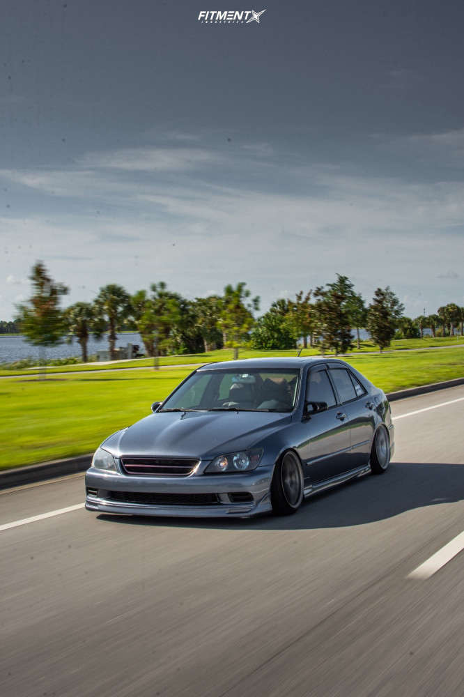 2005 Lexus IS300 Base with 17x9 Advan AVS Model V and Accelera 205x40 ...