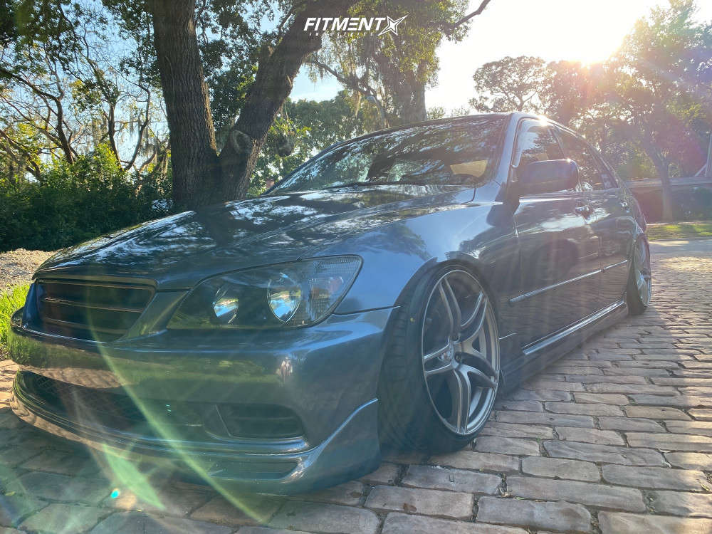 2005 Lexus IS300 Base with 17x9 Advan AVS Model V and Accelera 205x40 ...