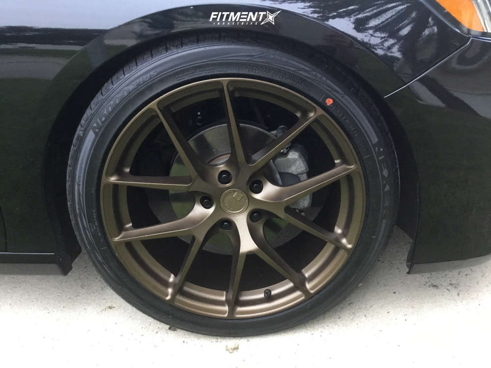 2018 Honda Accord LX with 19x8.5 Aodhan Aff7 and Nexen 245x40 on ...