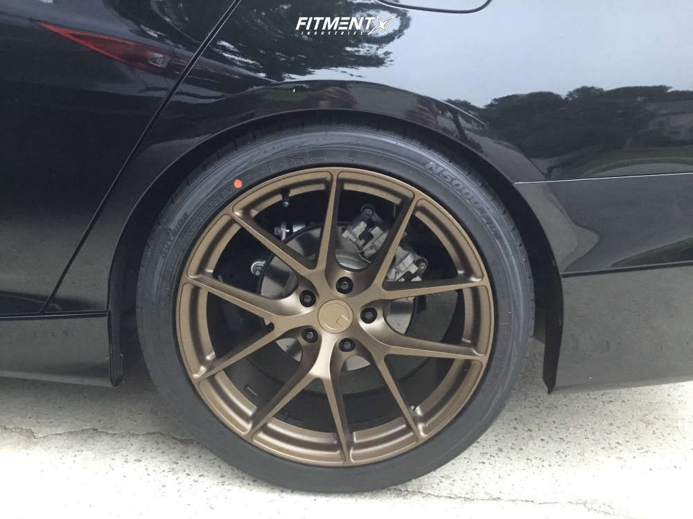 2018 Honda Accord LX with 19x8.5 Aodhan Aff7 and Nexen 245x40 on ...