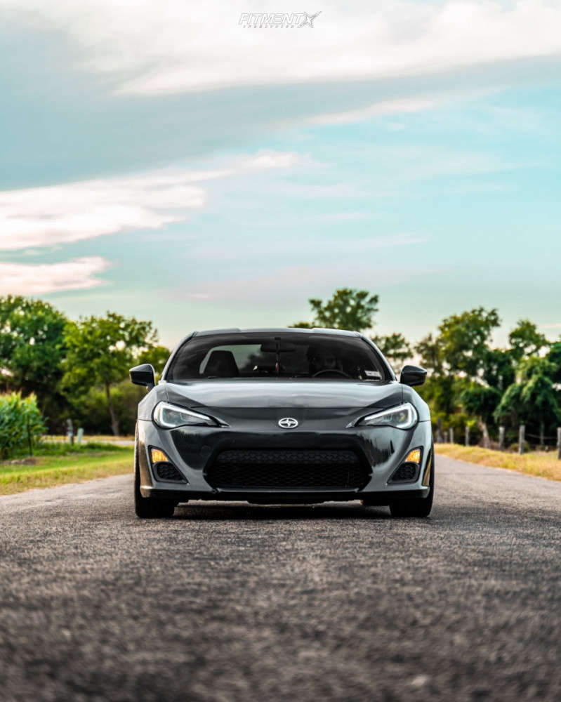 2016 Scion FR-S Base with 18x8.5 Aodhan Ah08 and Firestone 225x40 on ...