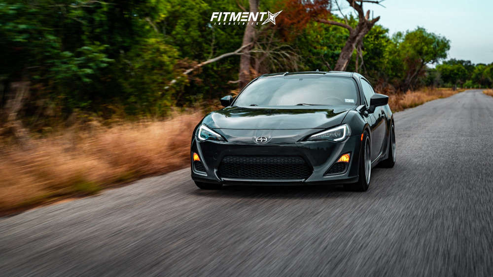 2016 Scion FR-S Base with 18x8.5 Aodhan Ah08 and Firestone 225x40 on ...