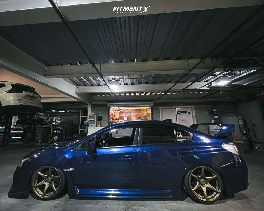 2017 Subaru WRX Premium with 18x9.5 Kansei Tandem and Nankang 215x40 on ...