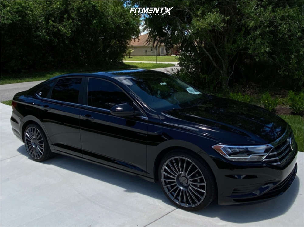 2019 Volkswagen Jetta S with 19x8.5 Rotiform Buc and Ironman 235x35 on ...