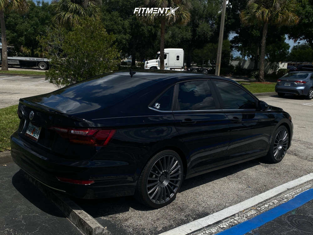 2019 Volkswagen Jetta S with 19x8.5 Rotiform Buc and Ironman 235x35 on ...
