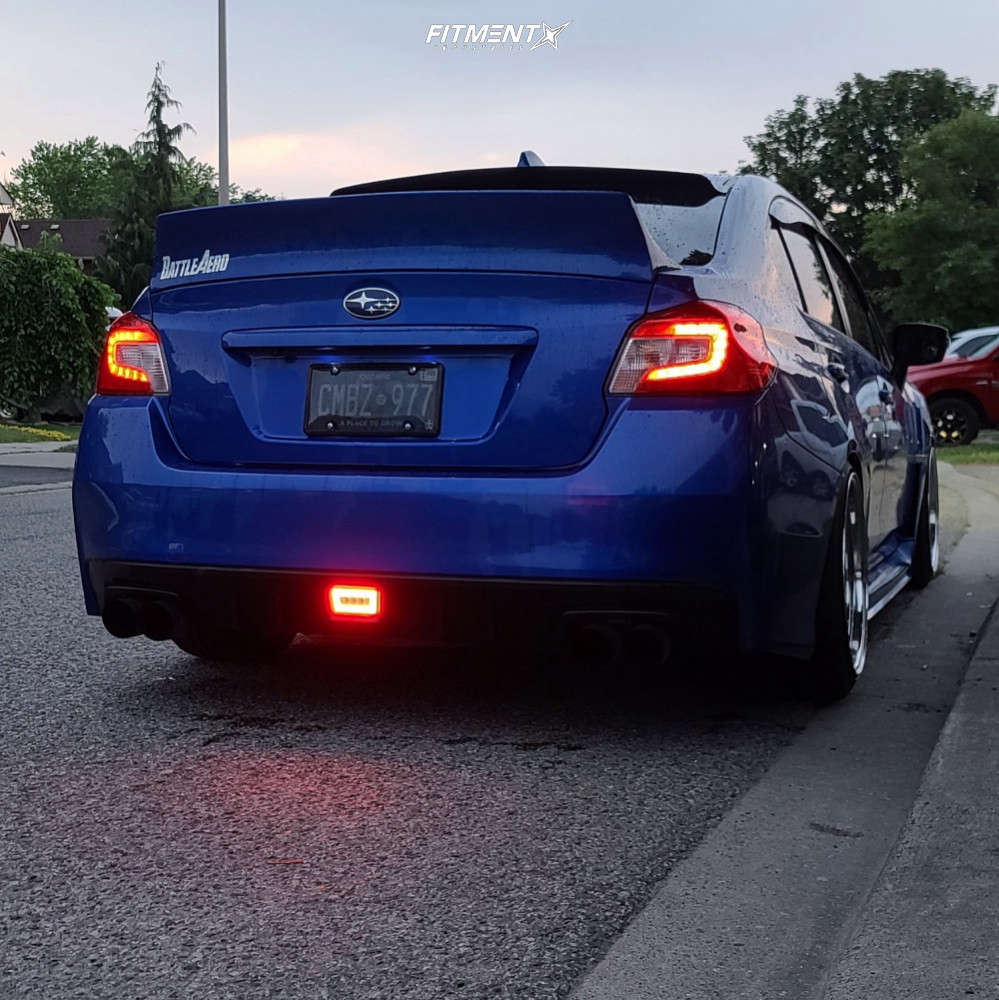 2017 Subaru WRX Sport-tech with 18x9.5 Aodhan Ds01 and Nexen 225x40 on ...