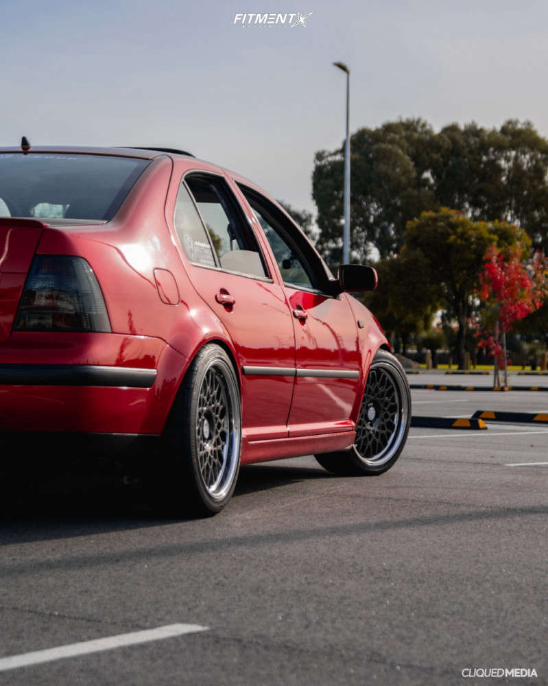 2004 Volkswagen Jetta GLI with 18x8 Work Seeker Cx and Bridgestone ...