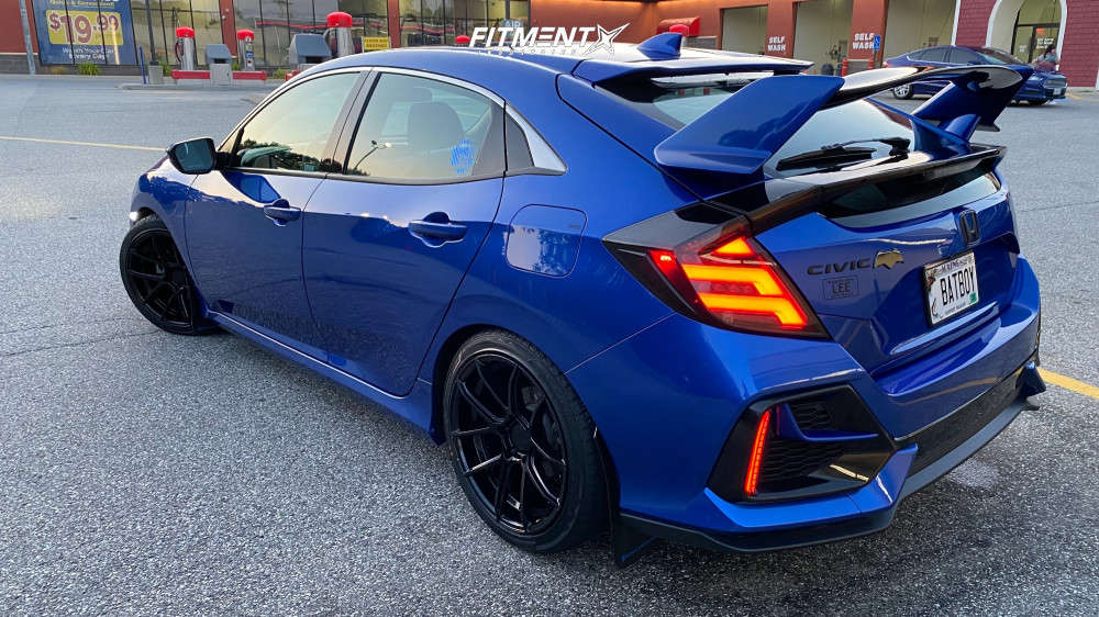 2020 Honda Civic LX with 18x9.5 AVID1 SL02 and Achilles 245x40 on ...
