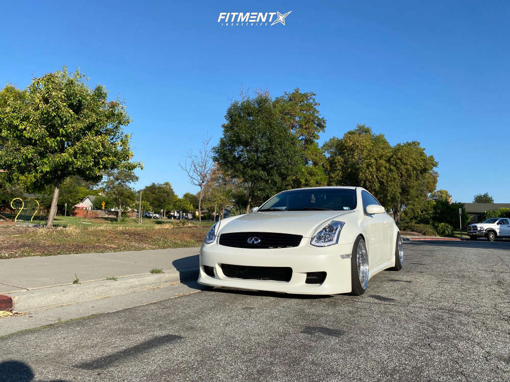 2004 INFINITI G35 Rwd 2dr Coupe w/Leather (3.5L 6cyl 6M) with 19x9.5 ...
